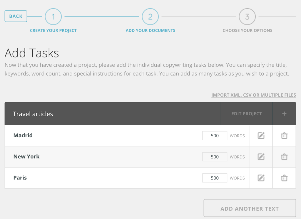 Tutorial: Launching a translation, copywriting, proofreading project on TextMaster