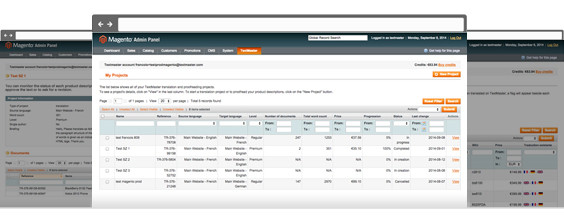 Magento Translation - TextMaster