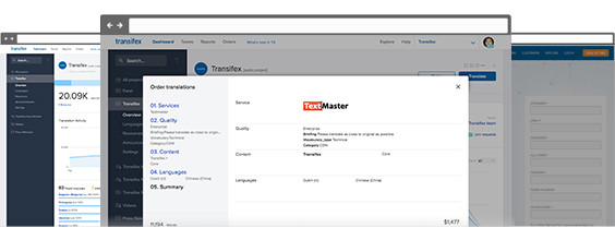 Translation in Transifex - TextMaster